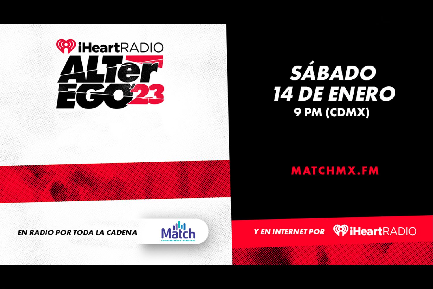 iHeartRadio ALTer EGO 2023 EN VIVO | Match FM