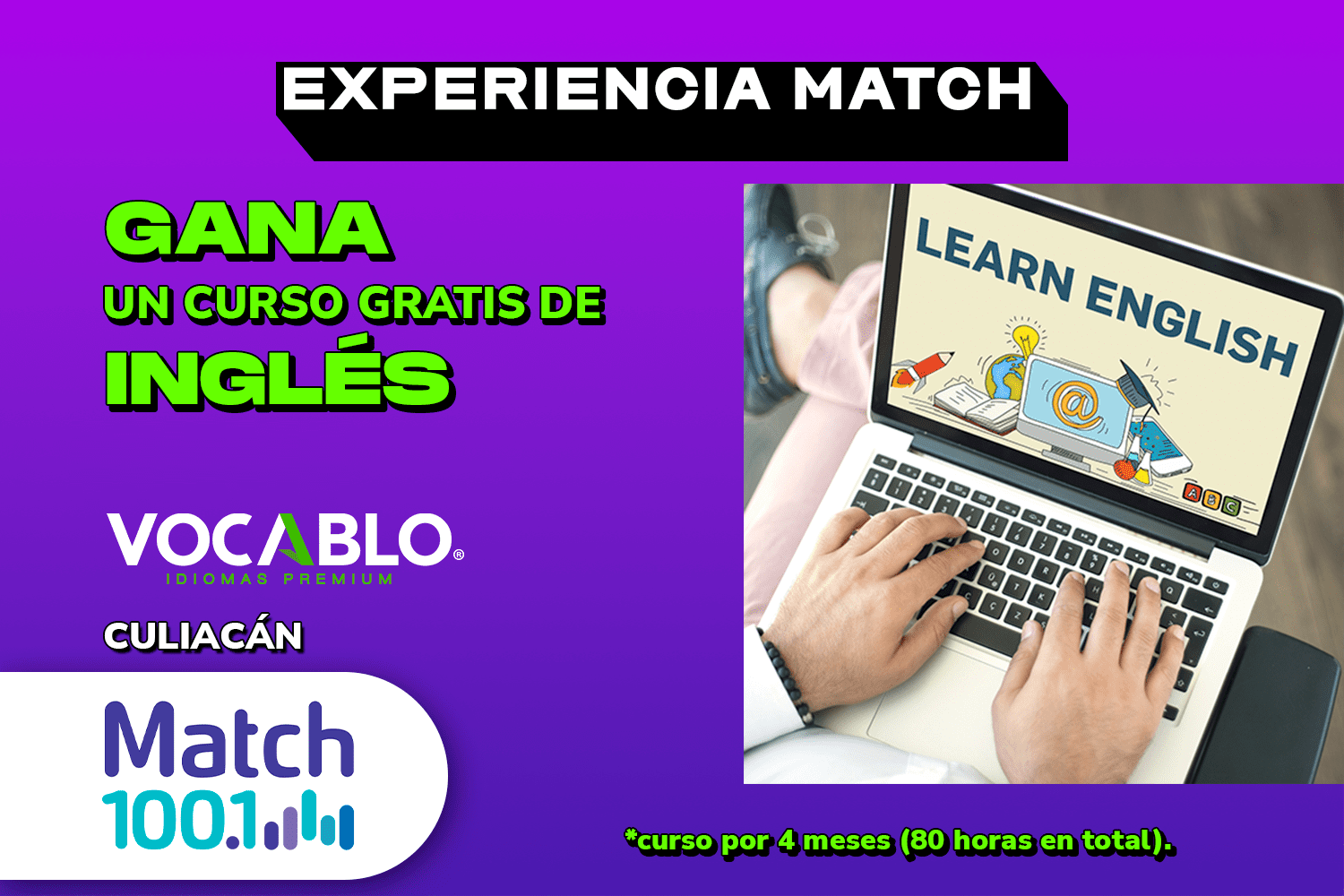 Experiencia Match: Curso de Inglés en Vocablo | Match FM