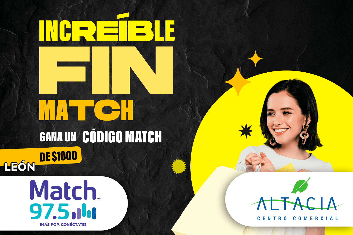 León: ¡Participa por un Código Match del Increíble Fin! con Altacia ...