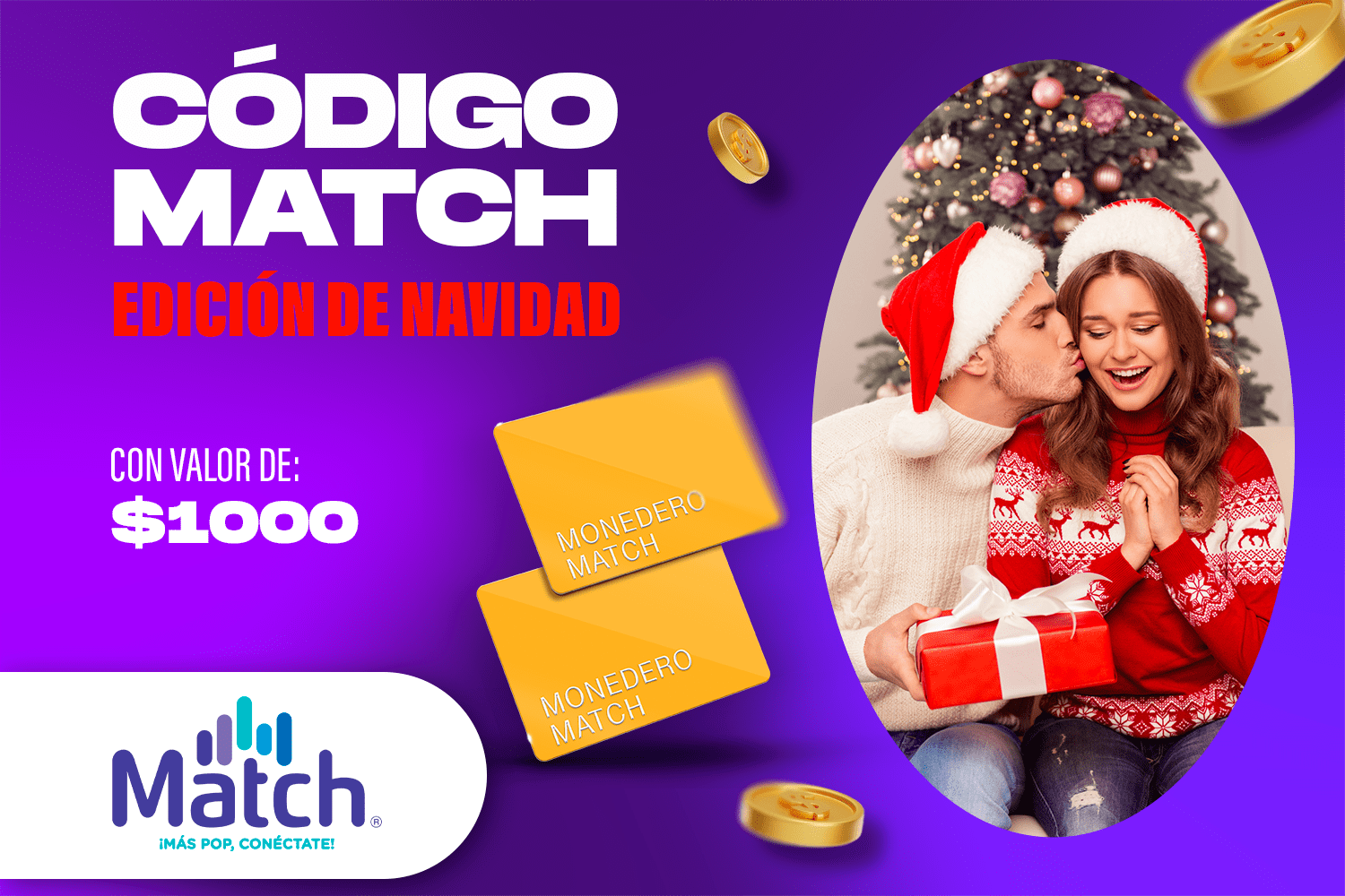 ¡Participa por un Código Match Edición Navidad! | Match FM